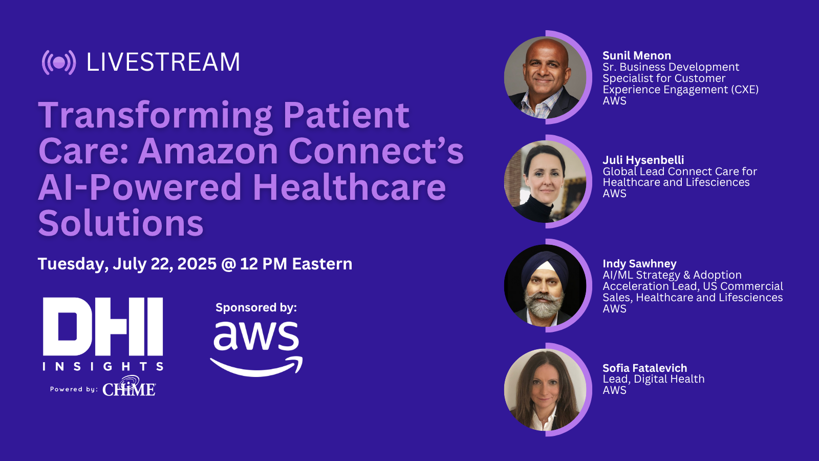 Transforming Patient Care: Amazon Connect’s AI-Powered Healthcare Solutions